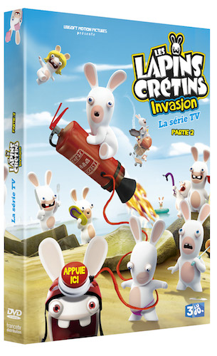La série télé Les Lapins Crétins Invasion
